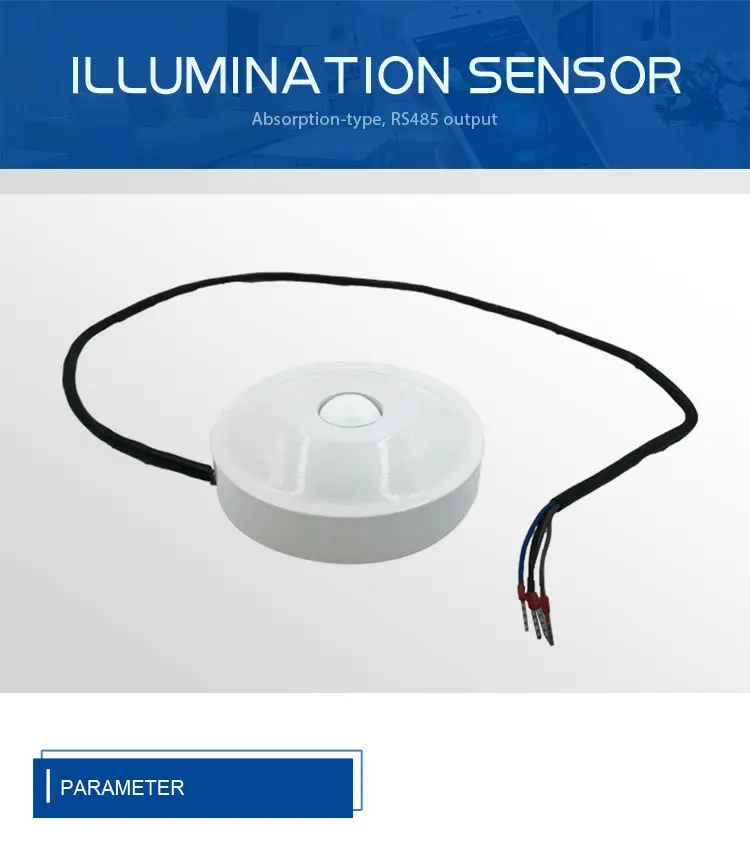 Ceiling RS485 Agricultural Light Lux Sensor - Precision & Efficiency