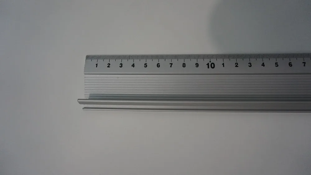School Straight Ruler Aluminum Economic Safety Cutting Ruler For ...
