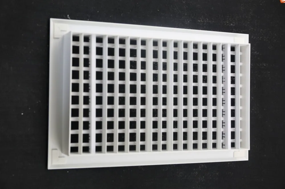 Plastic Pvc Linear Air Grille Adjustable Blade For Hvac - Buy Linear ...