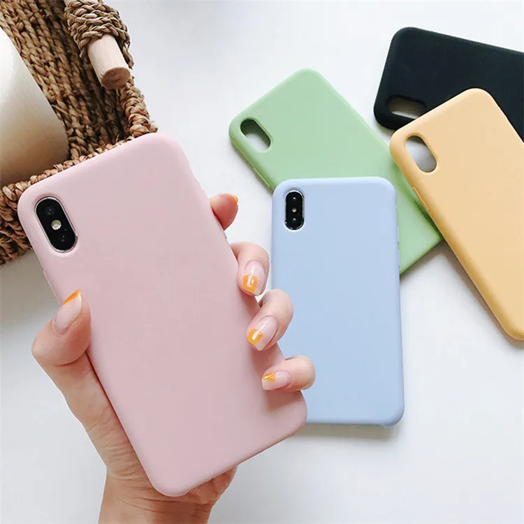 2020 Silicon Phone Cases And Accessories Microfibre Soft Touch Liquid ...