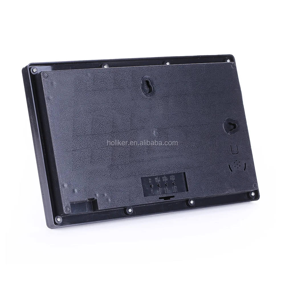 Rectangular Digital Wall Clock - Multifunction LED Display