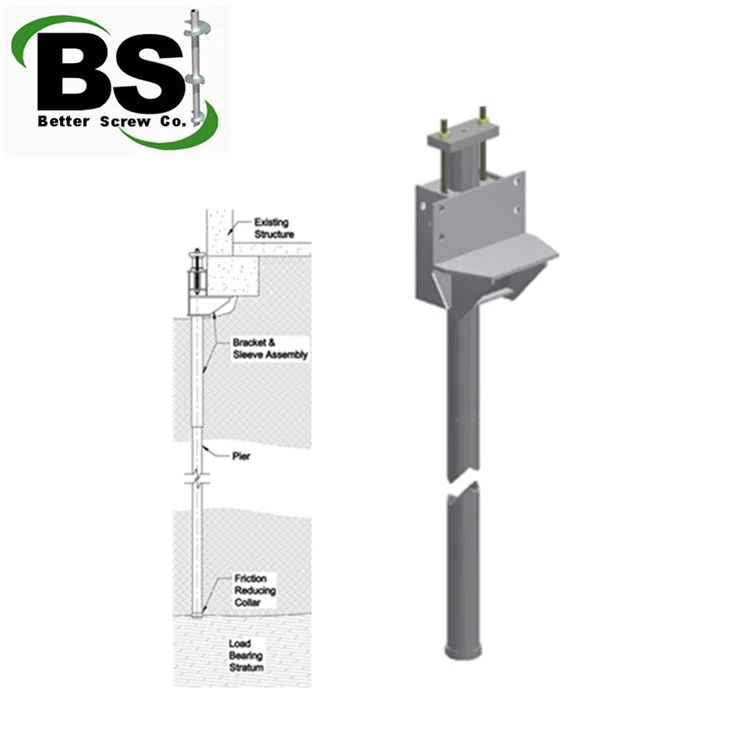 Standard Underpinning Helical Brackets Used For House Repair - Buy ...