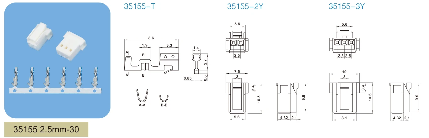 JINDA Molex 35155 Connectors - Reliable Automotive Solutions