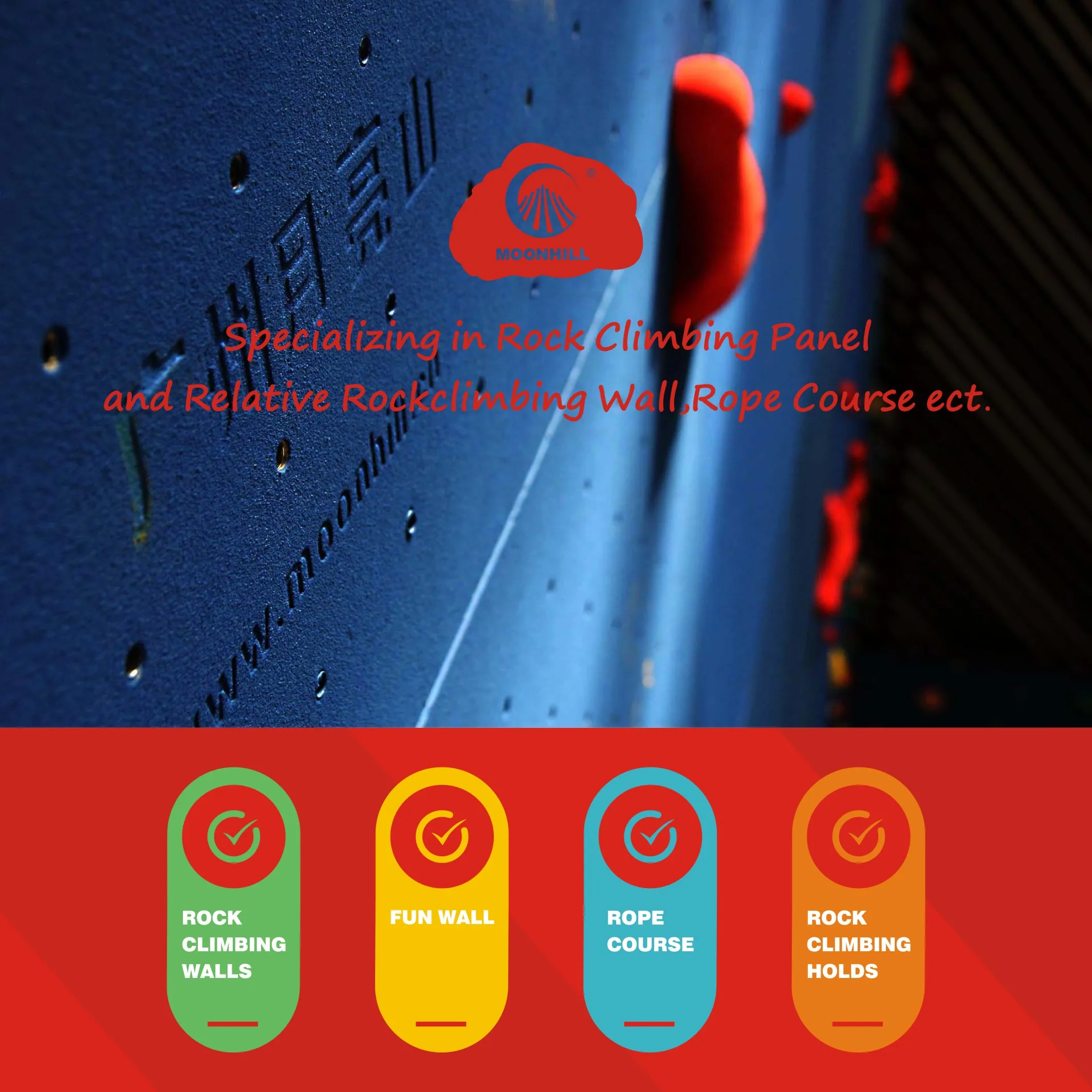 Direct Factory Indoor Boulders Wall Rock Climbing Wall for Sale ...