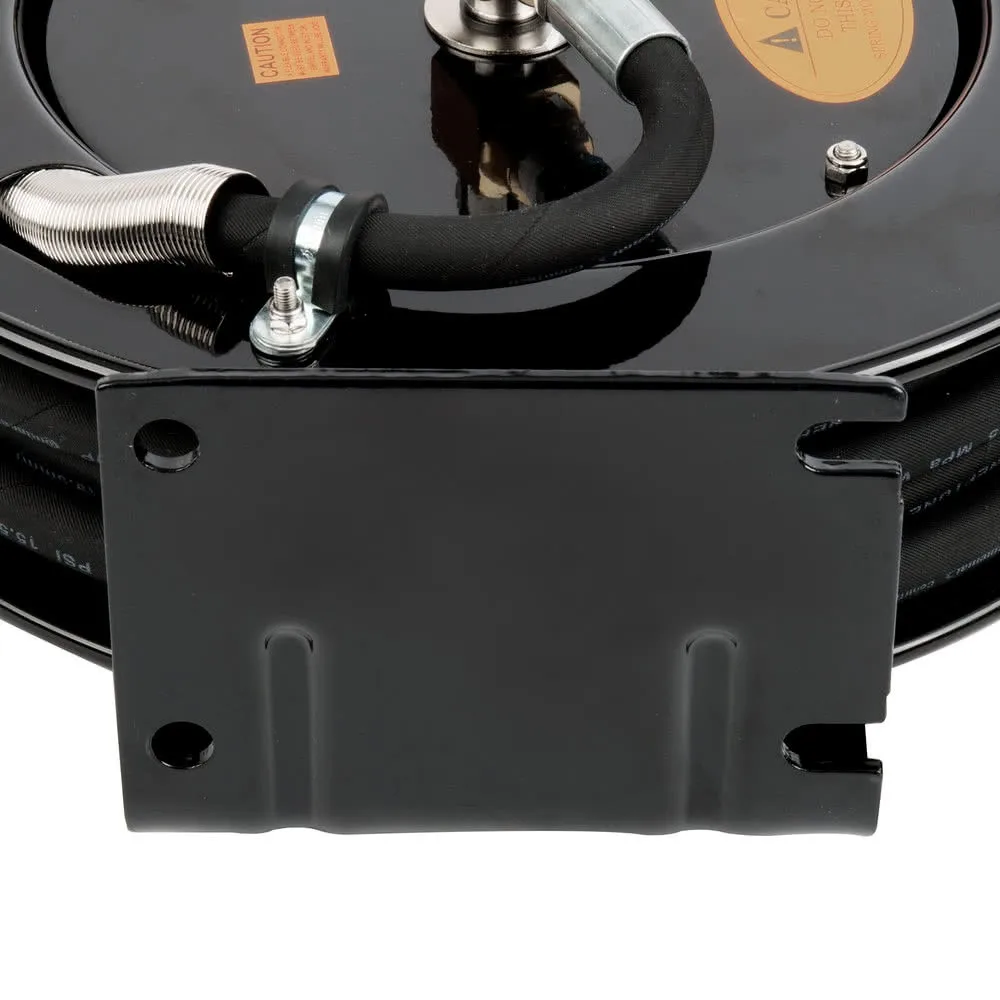 Stainless Steel 304 Enclosed Hose Reel With Rear Trigger Water Gun And ...