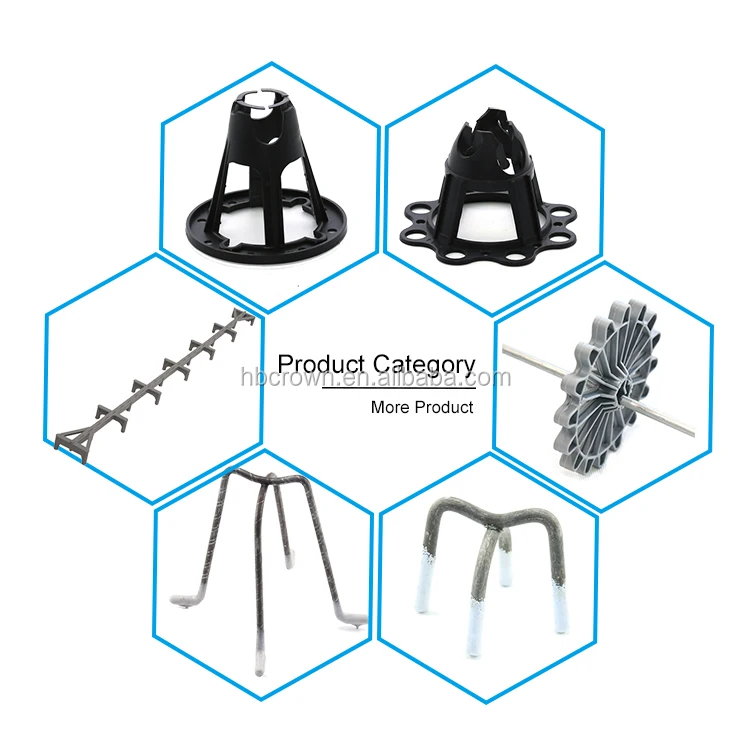 Plastic Rebar Chair Spacers for Construction - Durable & Versatile