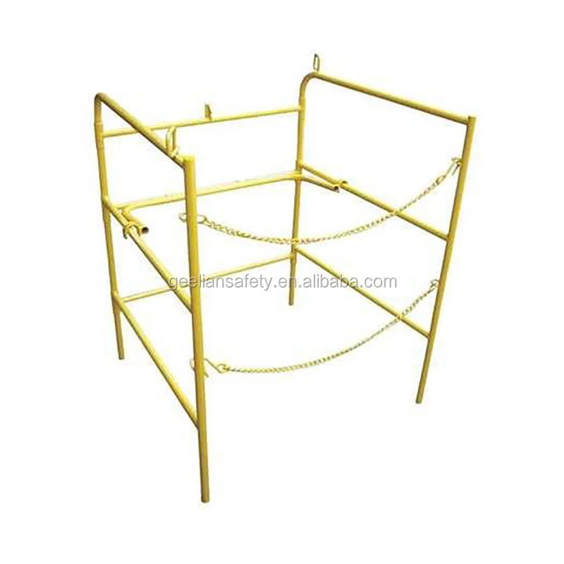 Space Saving Yellow Pedestrian Manhole Guards/pit Guard/barrier