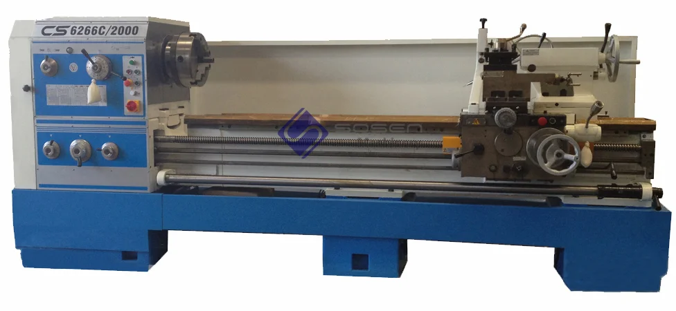 CS6266B 3000mm Center Distance Universal Manual Metal Lathe Machine