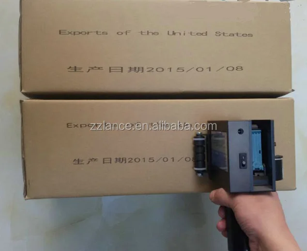 Portable Hand-held Laser Code Printer/batch Expiry Date Printing ...