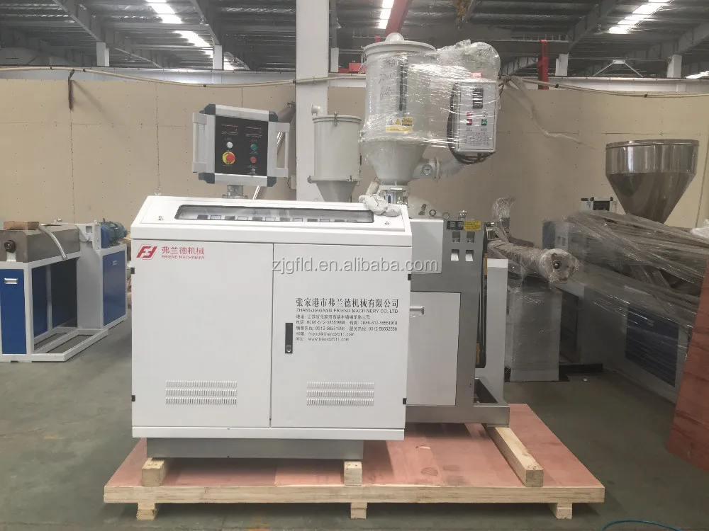 Sj65 Polypropylene/pp Extruder For Pipe/profile/tube 50kg/h Capacity ...