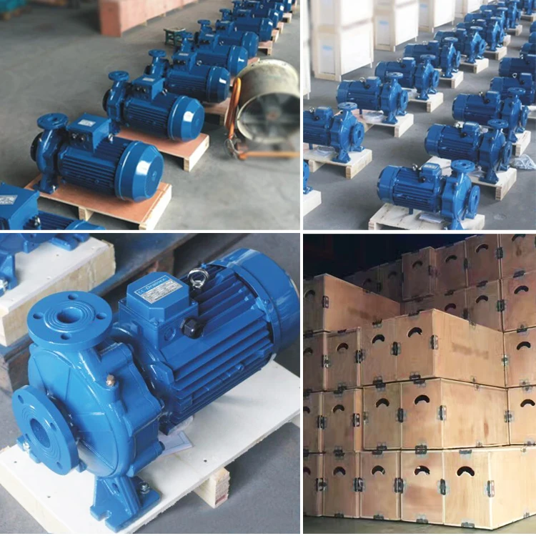 Electric Standard Horizontal Booster Pump Industrial Centrifugal ...