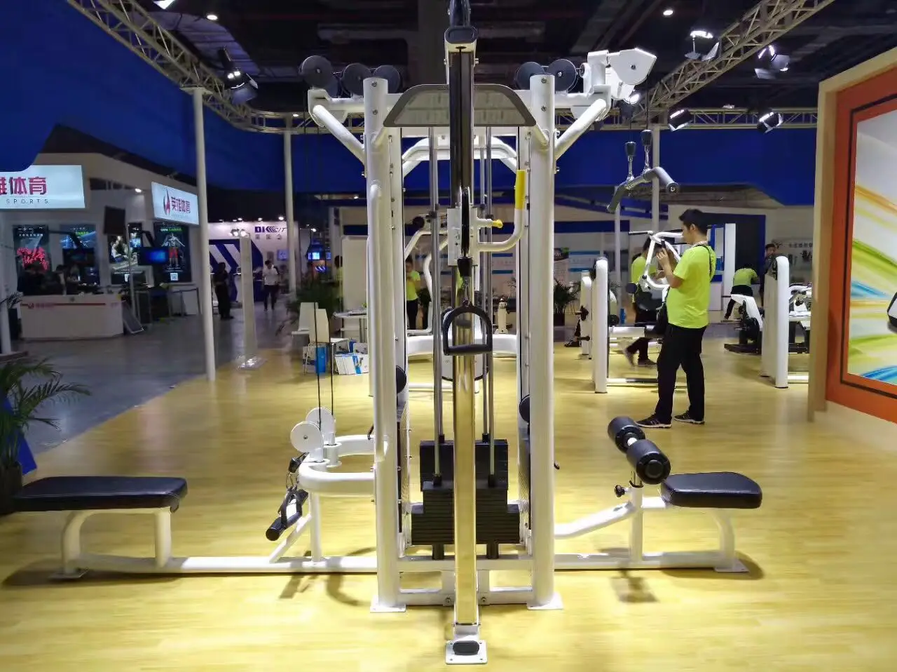 Multi Function Gym Equipment - 4 Station Exercise Machine