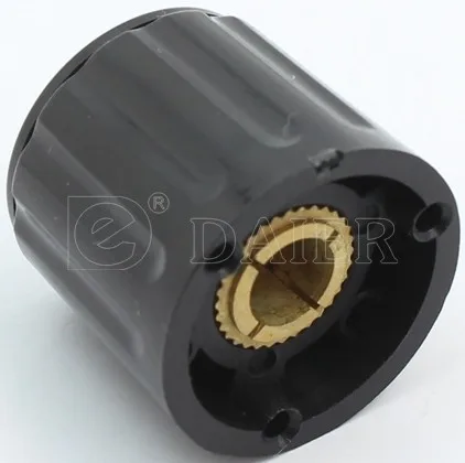 Skirted Inner Lock Plastic Potentiometer Knob Type Rotary Encoder Knob ...