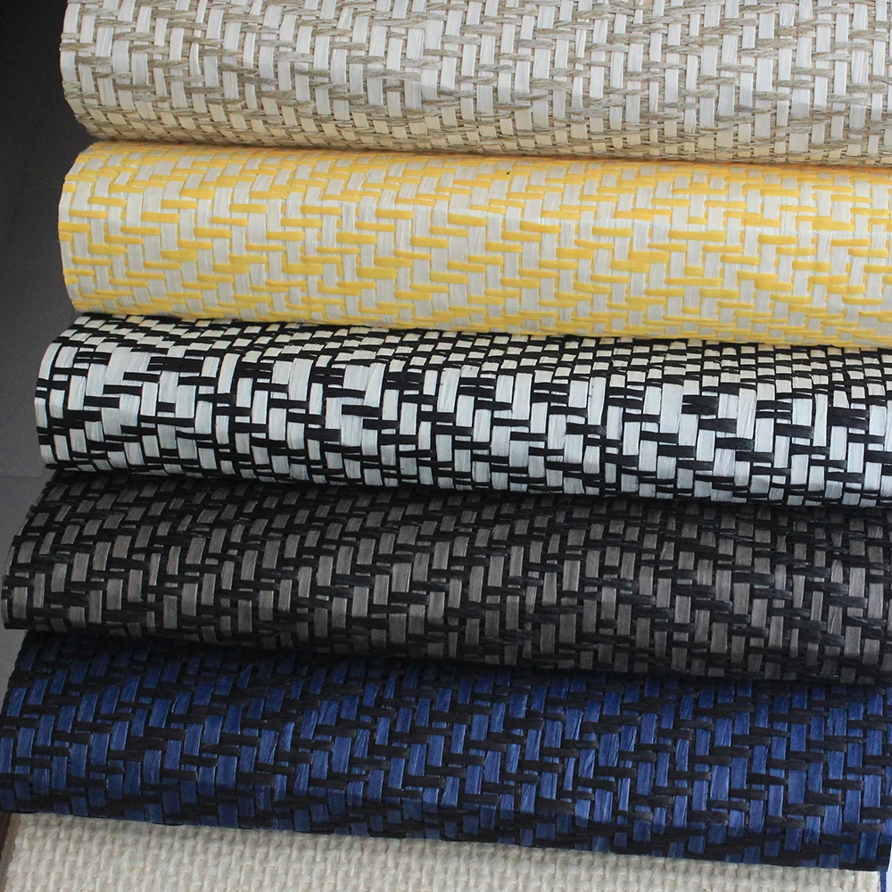 Grasscloth Natural Fiber Wallpaper For Home Decoration - Buy Natural ...