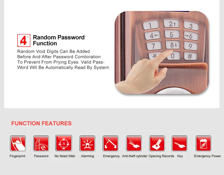 Cheap ZF-15S Office Digital Password Keypad Combination Sliding ...
