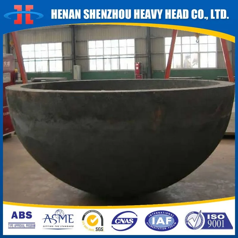 Stainless Steel Hollow Hemisphere Half Steel Sphere Metal Ball Hollow Hemispherical Dished End ...