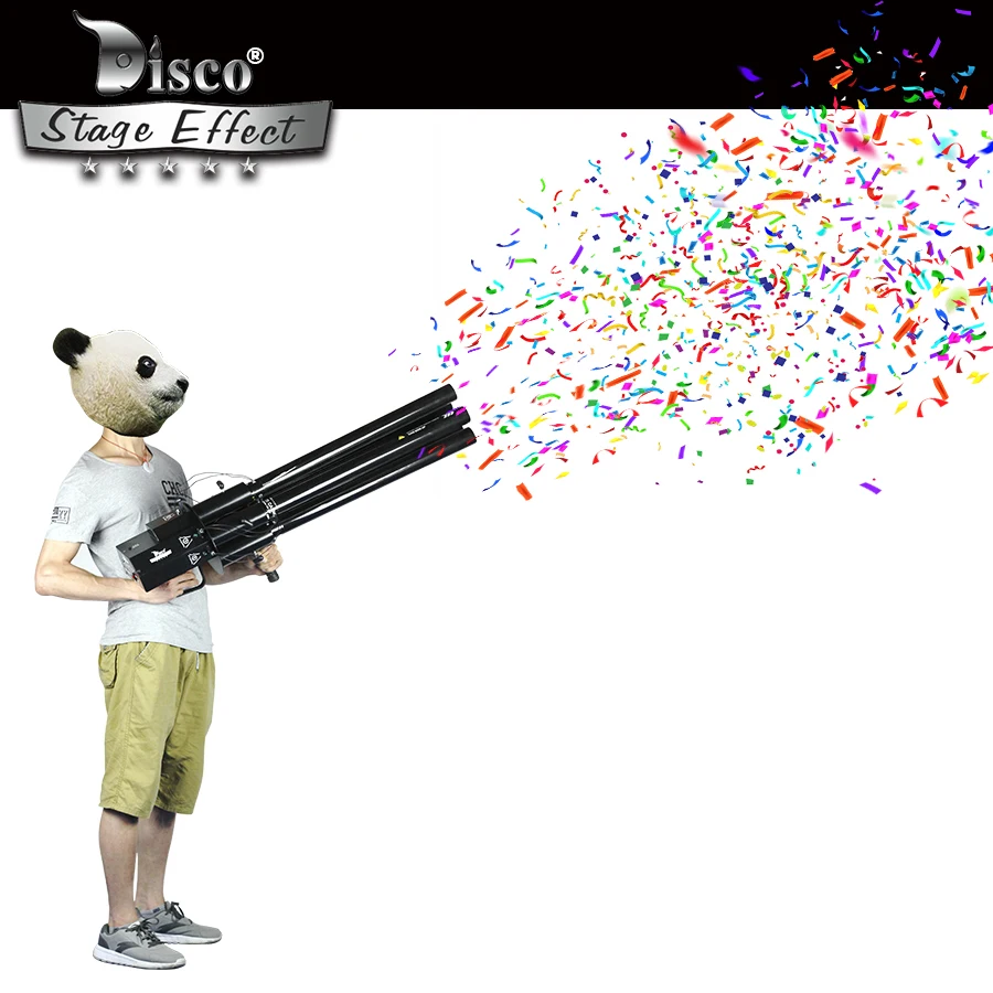 High Quality Best Selling Factory 5 Head Party Popper Confetti Shooter ...