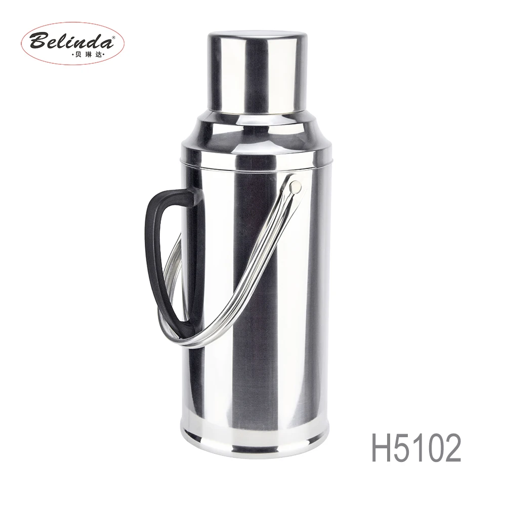Glass Inner 2.0l 3.2l Retro Thermos Stainless Steel Vacuum Flask With ...