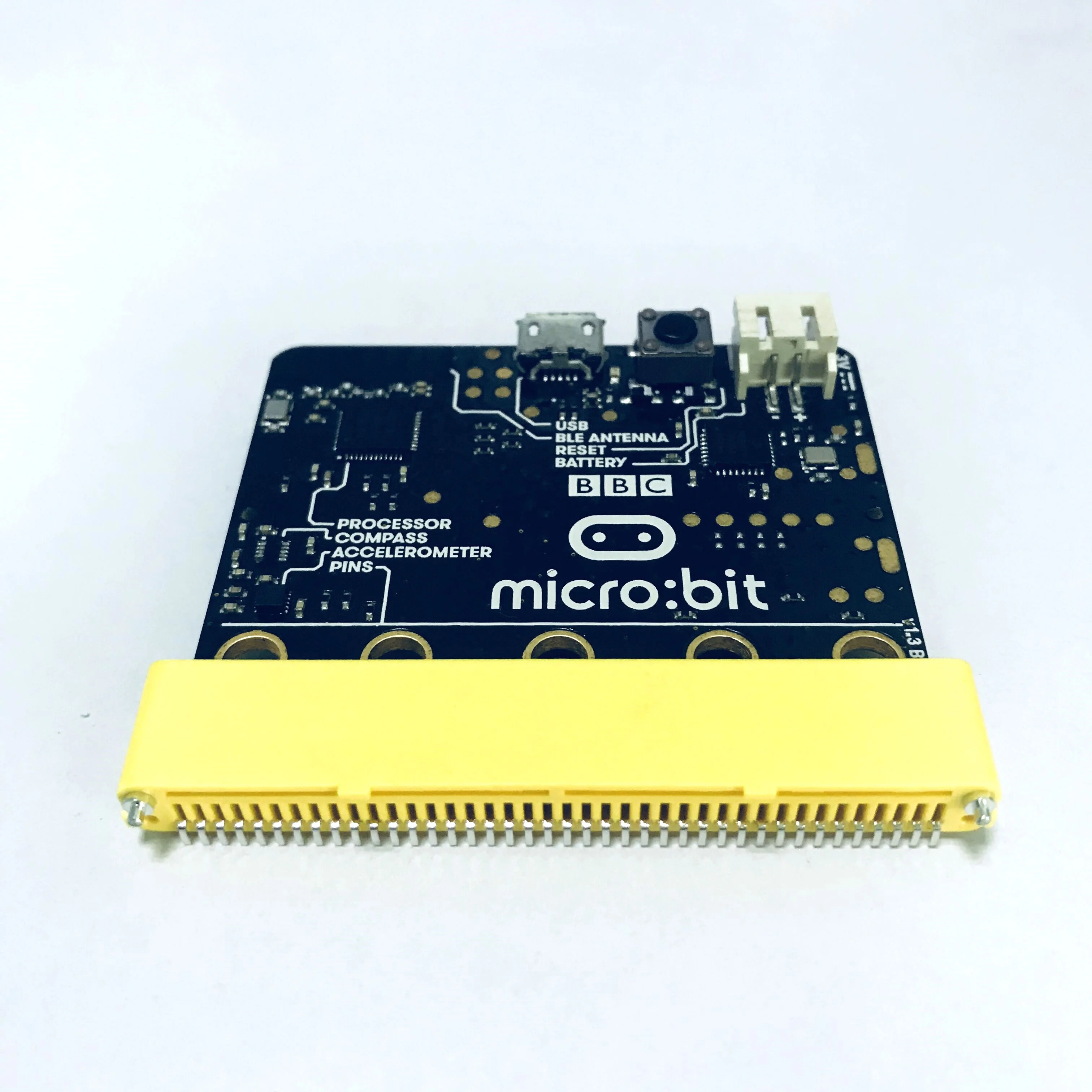 Yellow Micro:bit Edge Connector For Bbc Breakout Board Pitch1.27mm 40p ...