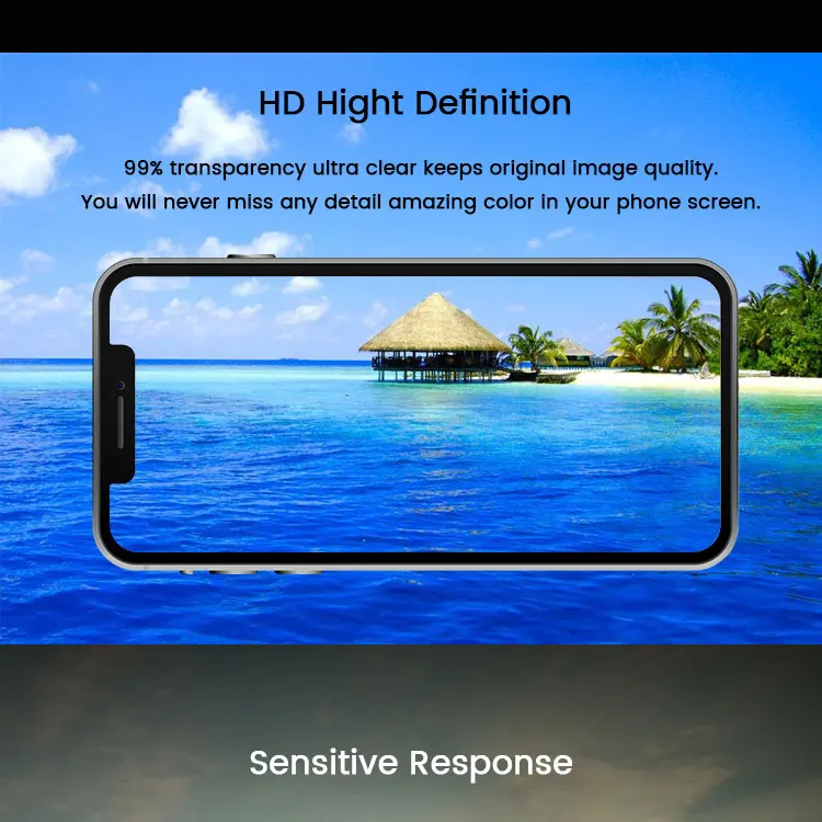 9D 10D 11D 21D Glass Mobile Phone Screen Protectors for Iphone