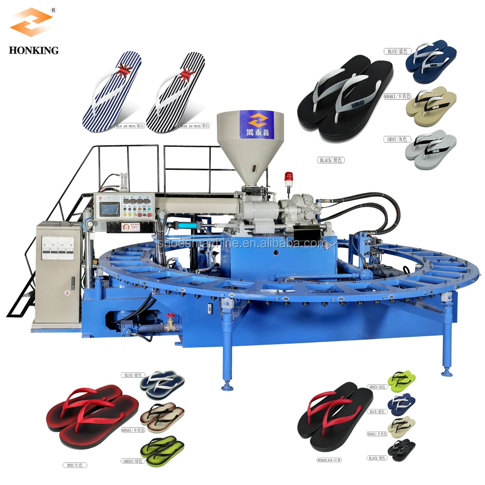 24 Station PVC Air Blowing Machine for Havaianas Flip Flop