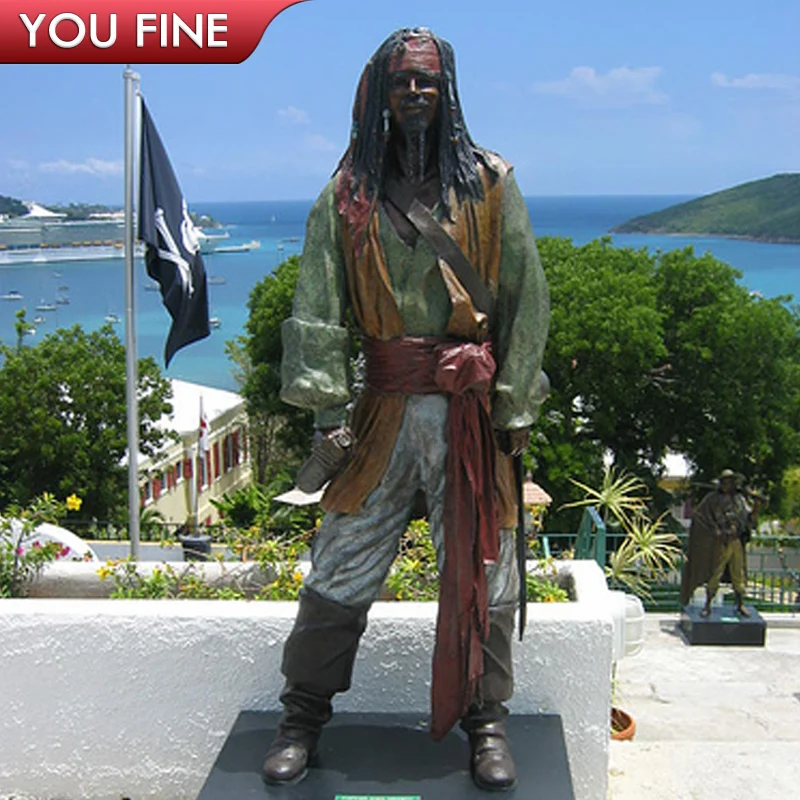 Life Size Pirate Statue for Sale - Durable Bronze Sculpture