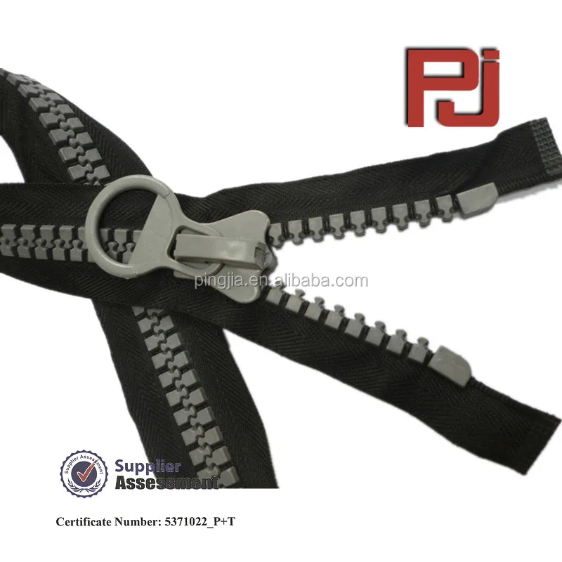 Large Plastic Zip Giant Zipper Big Teeth Close End Zip - Buy Large ...