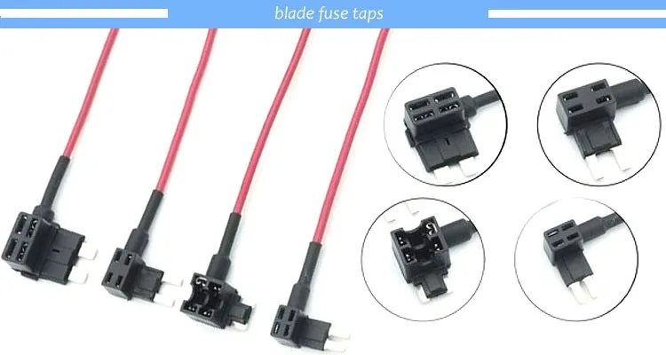 Piggy Back 2 In 1 Blade Fuse Holder Dual Circuit Mini Ato Fuse Tap ...