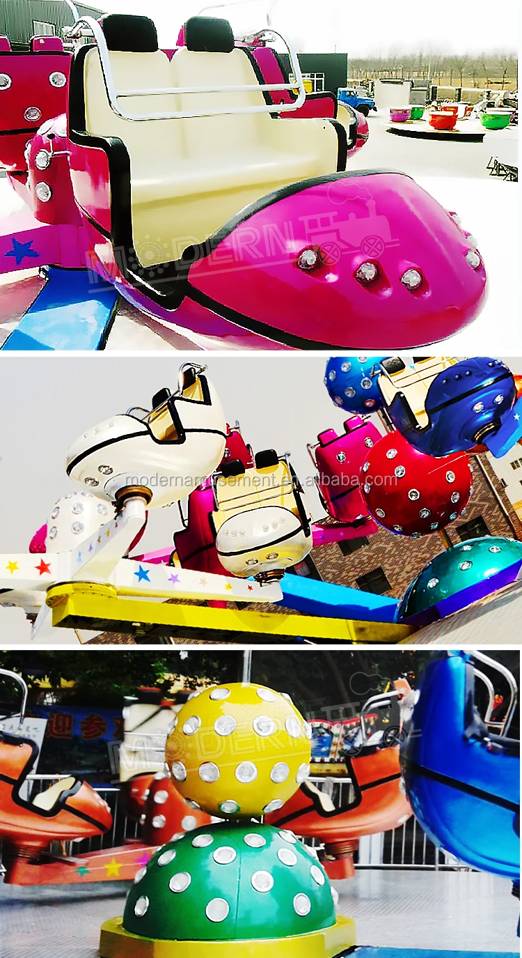 Outdoor Amusement Park Fun Fair Crazy Dance Rides Kermis Attracties