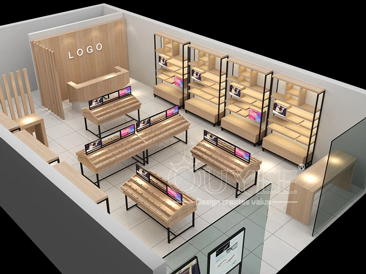 Optical Shop Interior Design - Customized Display Solutions