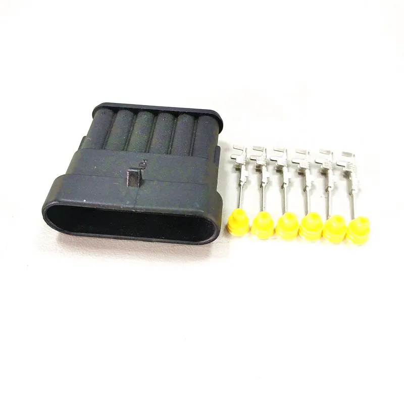 1 2 3 4 5 6 Pin Tyco Electronics Amp Automotive Connectors