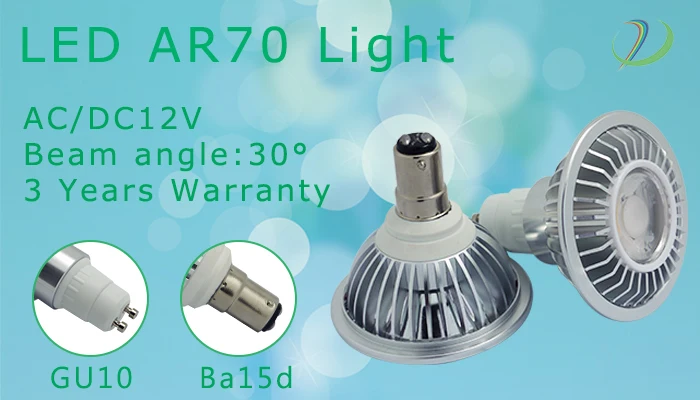 AR70 7W LED Spotlight with 500 Lumen, Indoor Lighting & OEM | Wholesale