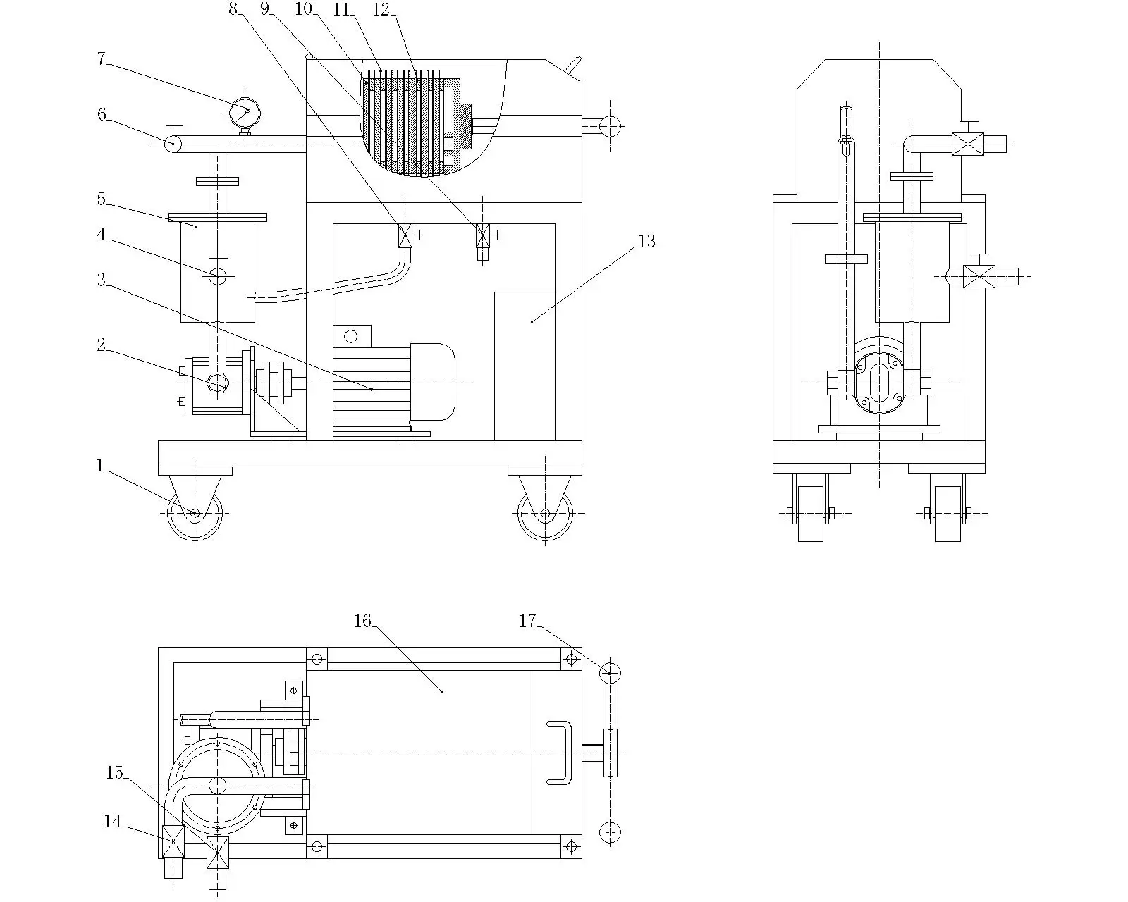 Efficient Oil Filtration with LY Series Pressure Type Machine