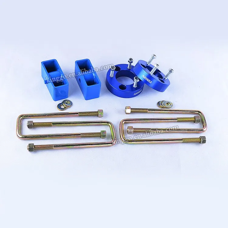 4x4 Suspension Raise 2.5" Front Strut Spacer + 2" Rear Block Lift Kits ...