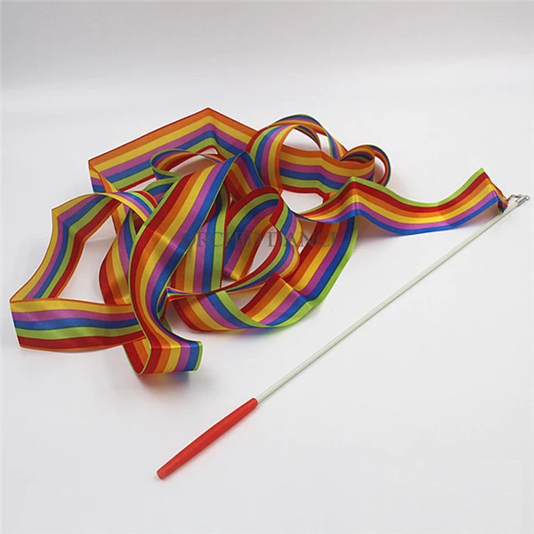 Orchid Dance Silk Gymnastics Ribbon Stick - Cheap & Durable