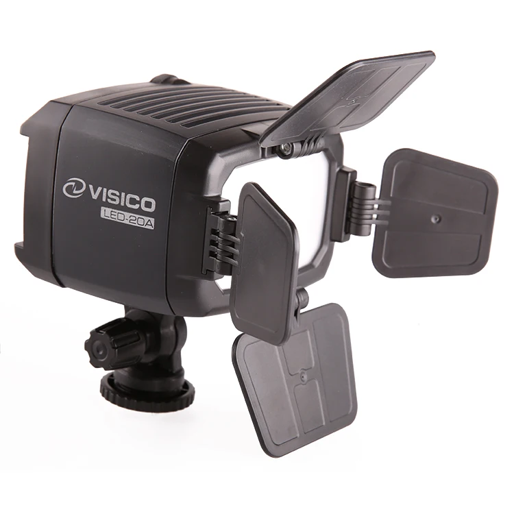 VISICO LED-20A Mini Video Studio Light - Portable & Efficient