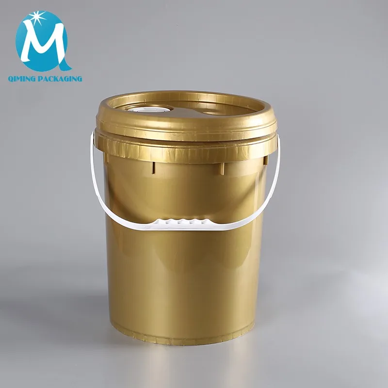 Free Sample Plastic 4l Round Buckets 5l Pails 6l Barrels With Lids ...