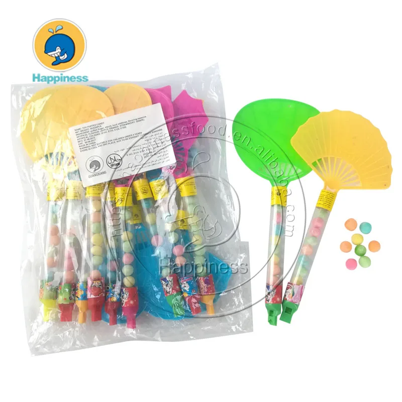 Wholesale Various Hand Fan Toy With Whistle Toy Candy - Buy Hand Fan ...