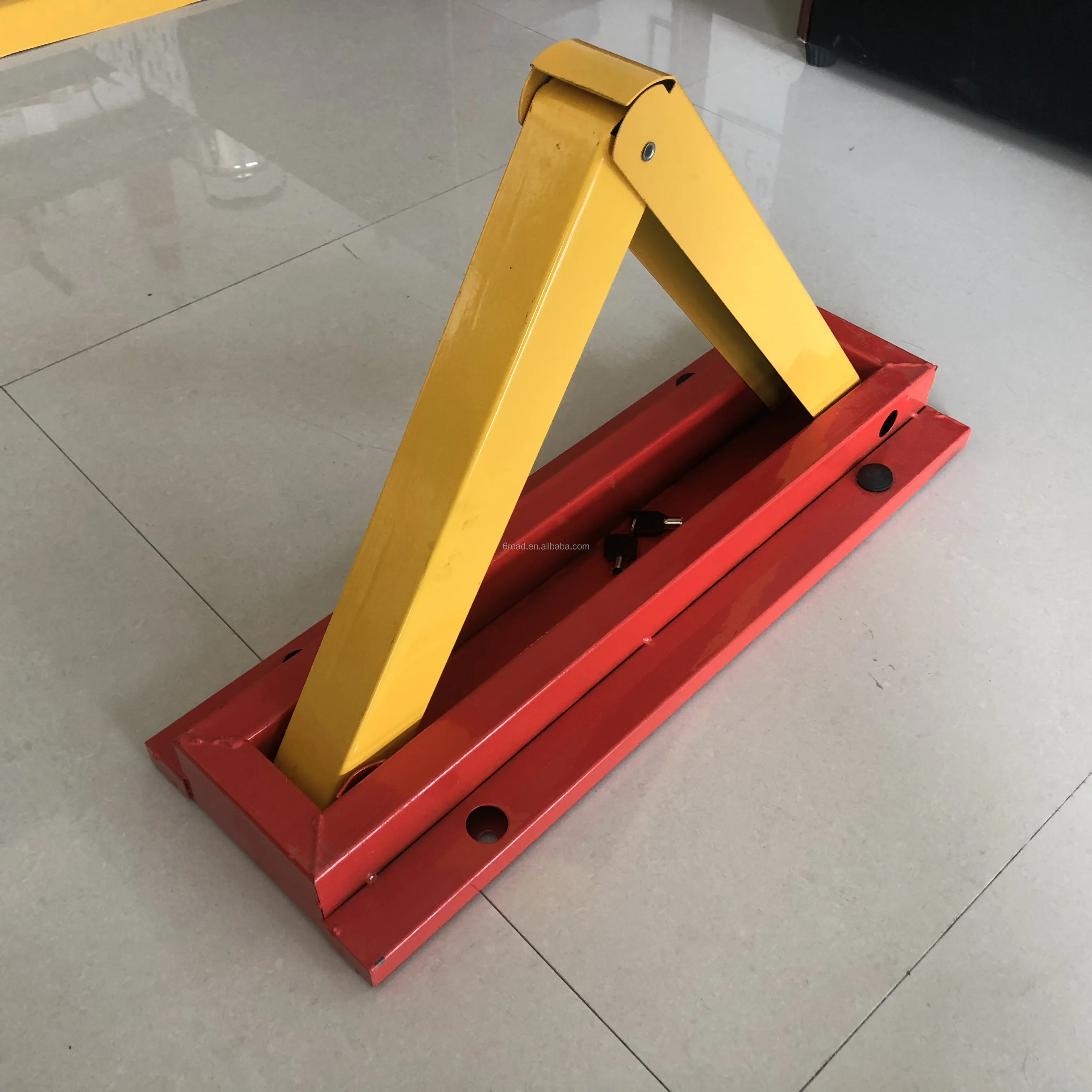 Quality Strong Steel Paint a Type Triangle Parking Lock Barrier ...