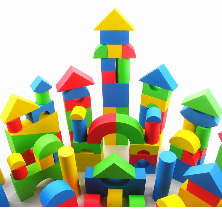 Soft Non-Toxic Customized EVA Foam Blocks - Educational Toys