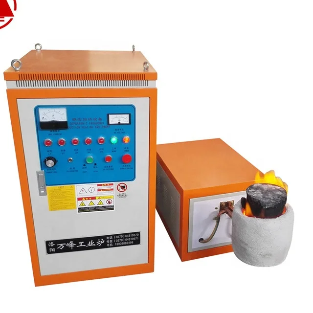 Small Induction Aluminium Melting Furnace 25 Kg Foundry Cast Ingot Can ...