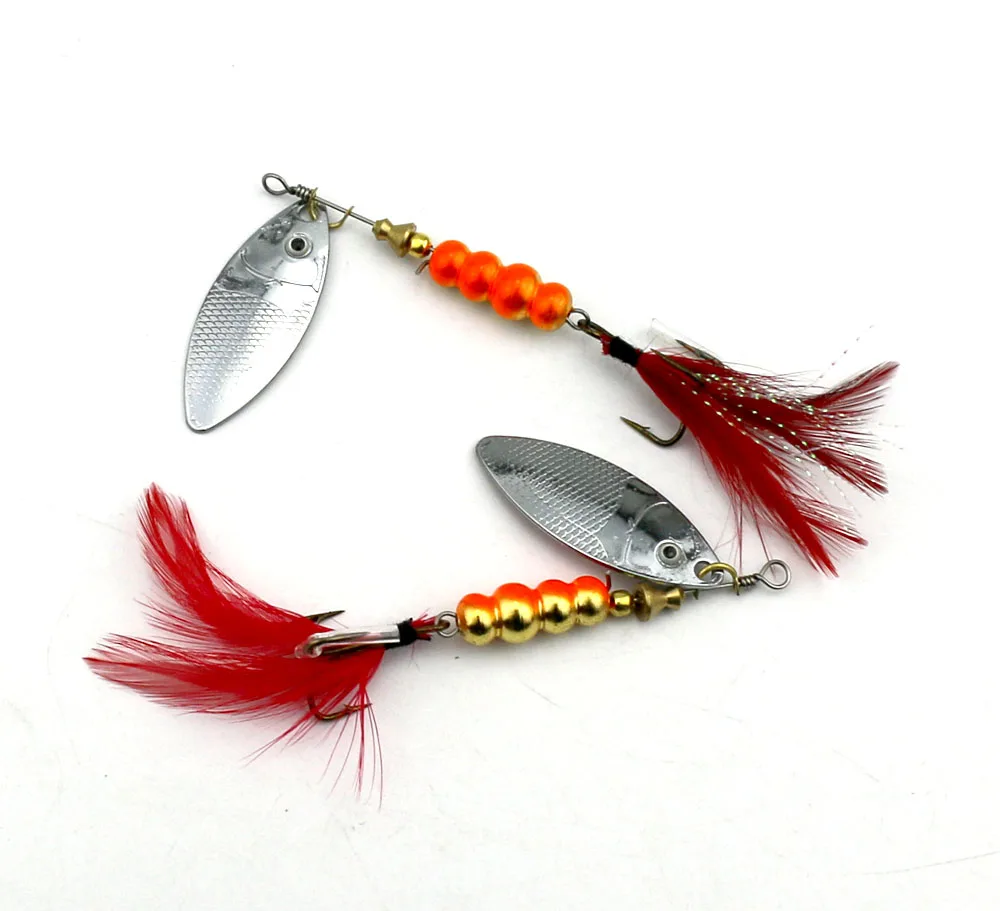 Toplure Spoon Spinner Lure 7.5cm 12g Metal Blade Casting Bass Crank ...