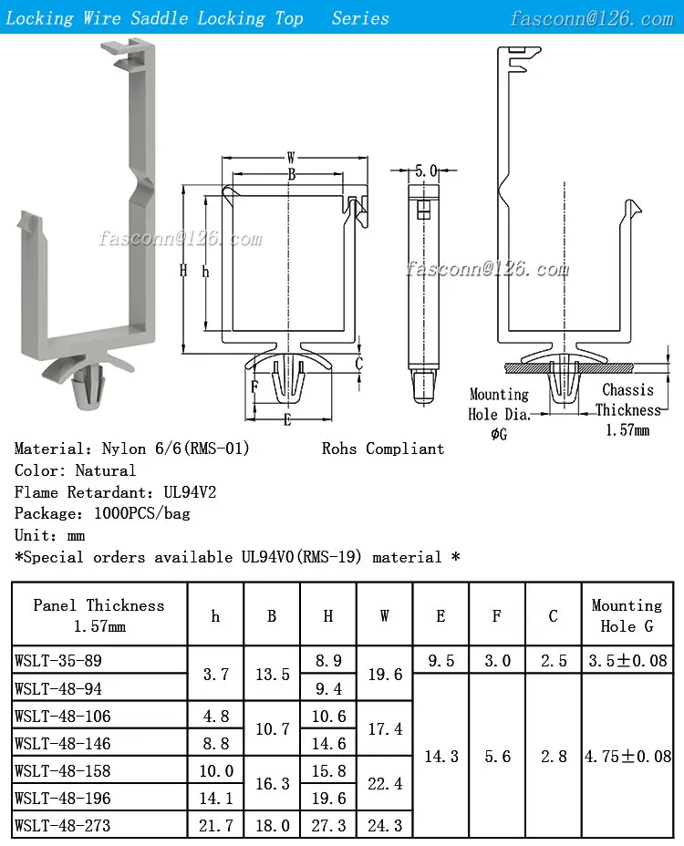 Wire Saddles Top / Side Entry - Secure and Versatile Clamps