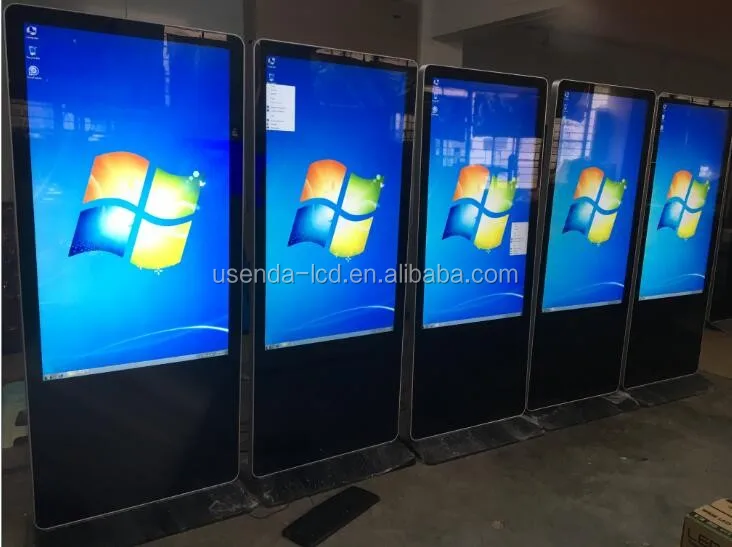 UD55 - 55 Inch Touch Screen Kiosk for Supermarket Interactivity