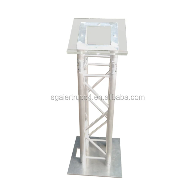 Modern Acrylic Podiums Metal Type Aluminum Truss Podium - Buy Truss ...