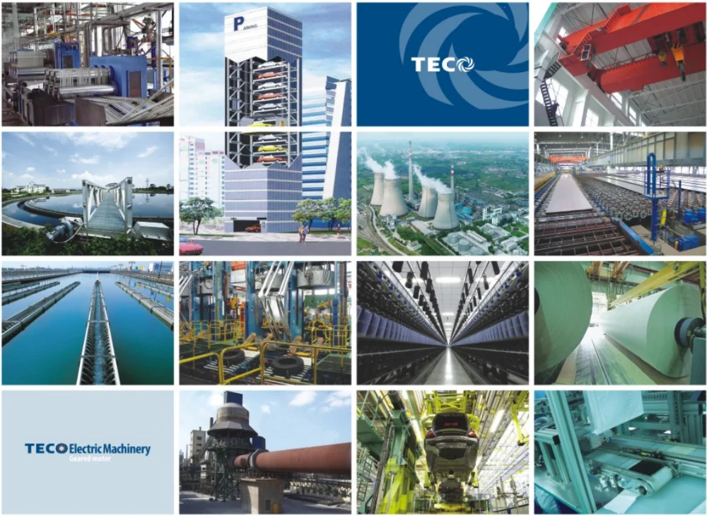 Teco Brand 1.5hp Inverter Duty Ac Motor With Frequency Conversion Fan ...