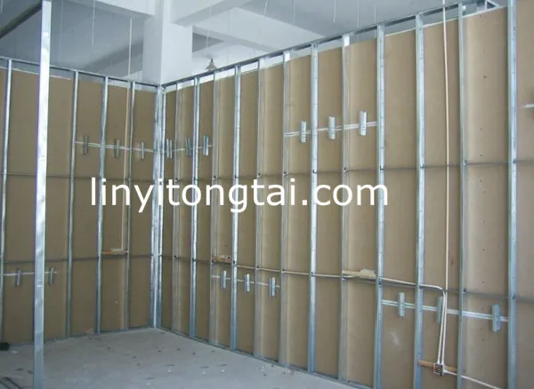 U Wall Profile /gypsum Board Stud And Track/drywall Metal Studs And ...