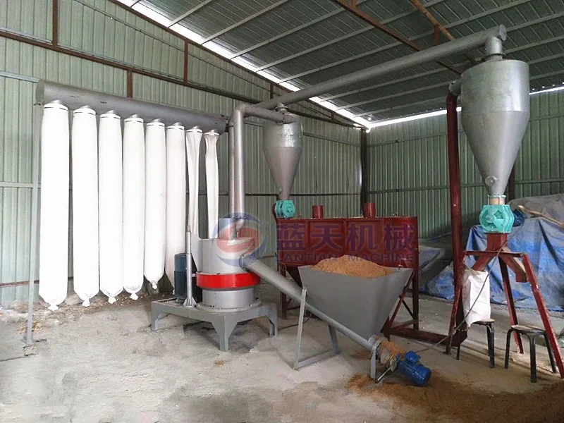 Factory Direct Selling Wheat Flour Wood Powder Flour Mill Making ...