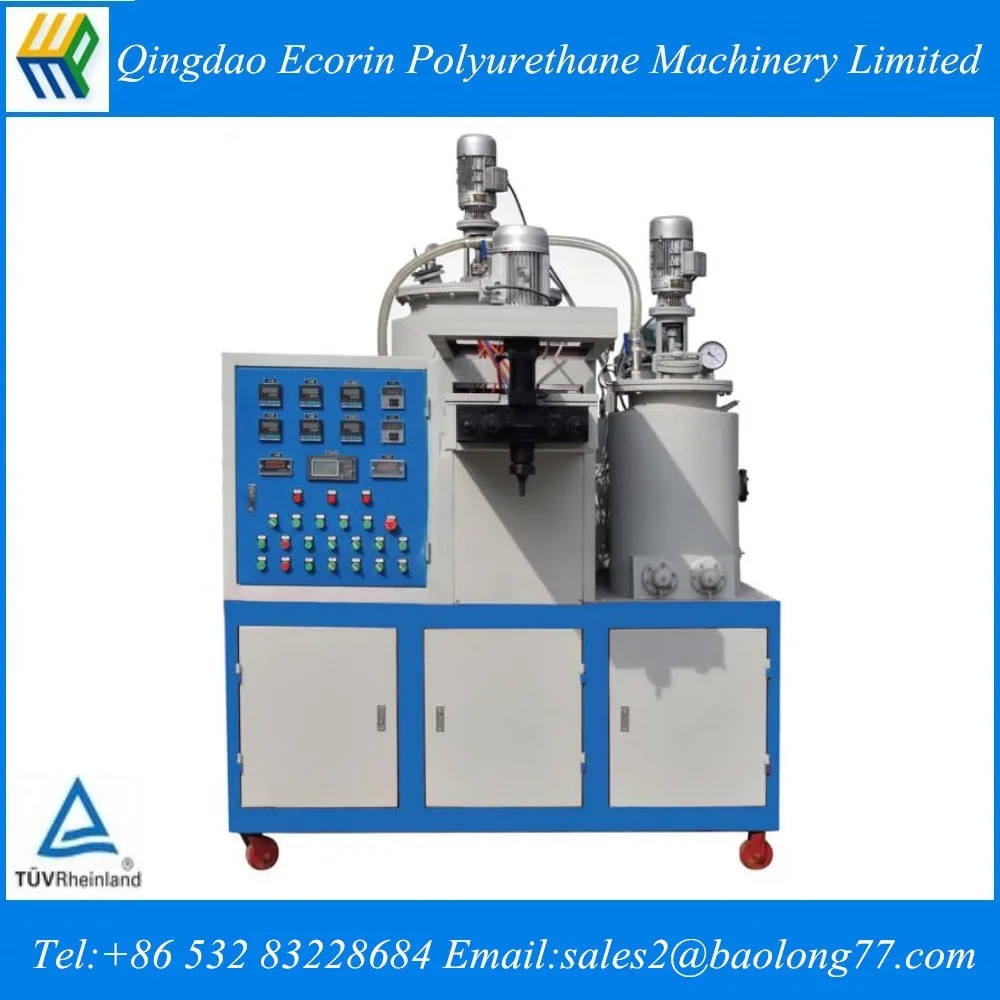 Polyurethane Elastomer Moulding Machine / Low Pressure Pu Elastomer ...