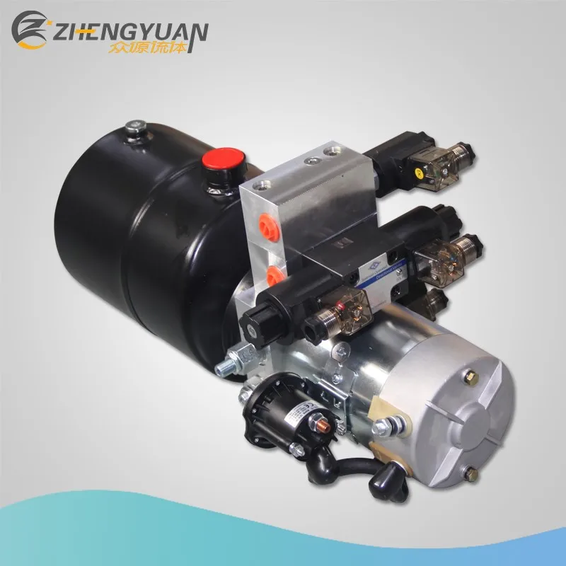 24v Dc 2.2kw Double Acting Hydraulic Power Pack With Control Valve For ...
